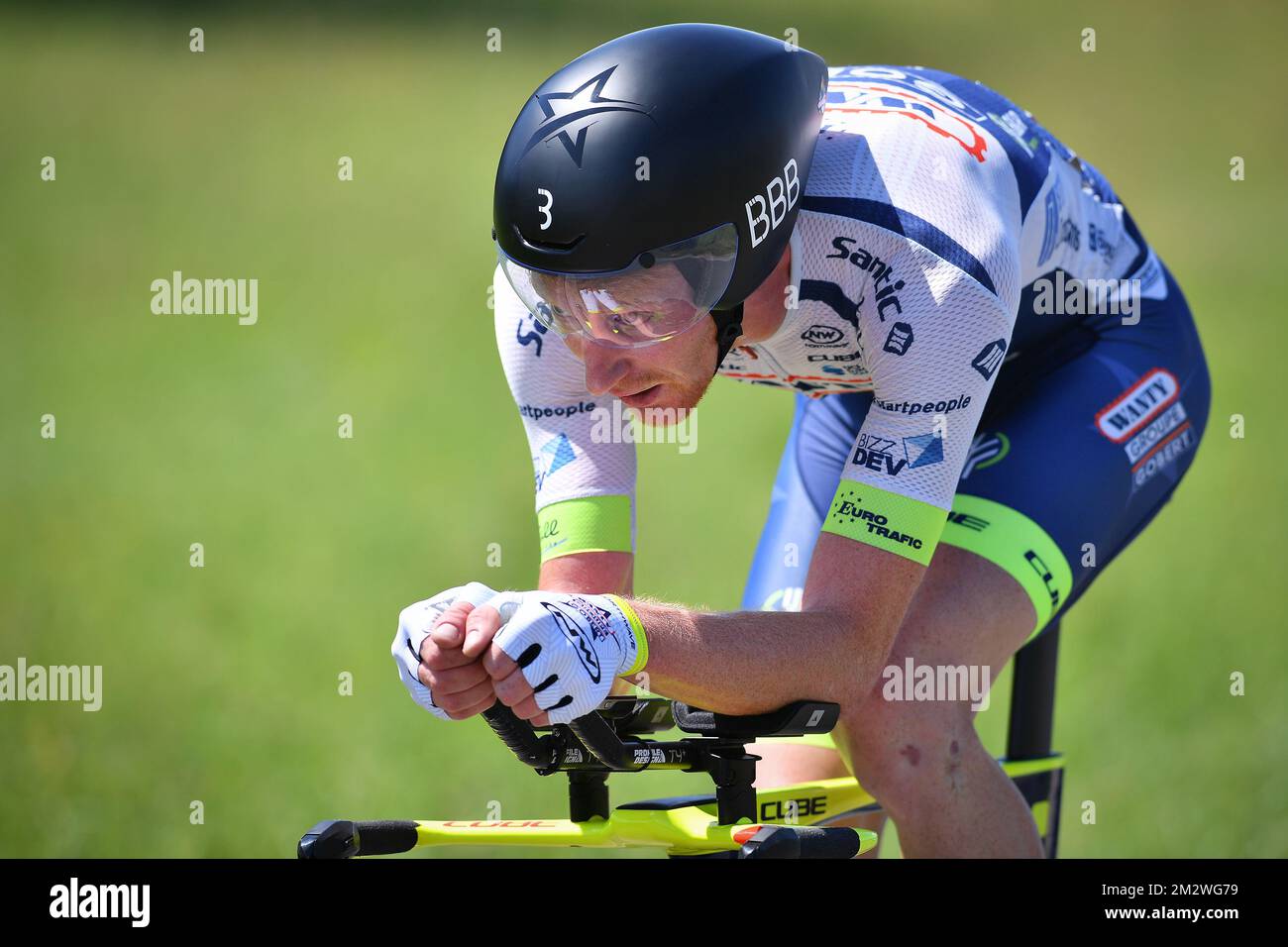 Belgian Frederik Backaert of Wanty-Gobert Cycling Team pictured in ...