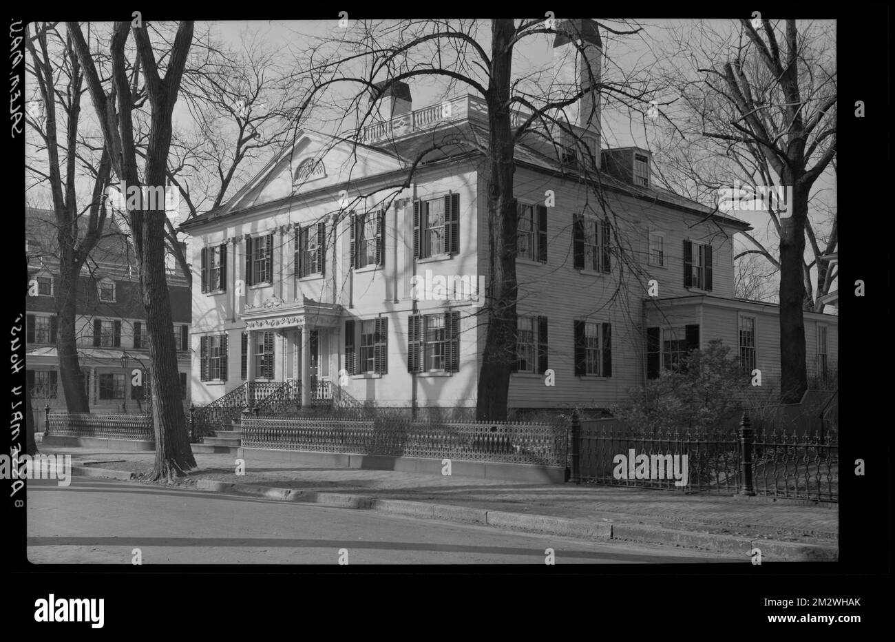 Federal Street, Assembly House exterior, Salem, MA , Dwellings. Samuel ...