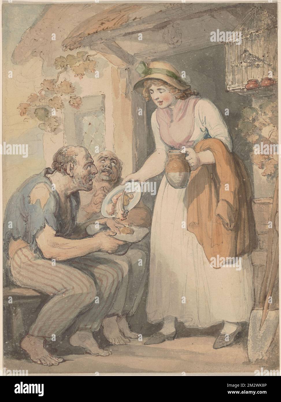 Feeding the poor 18th century hi-res stock photography and images - Alamy