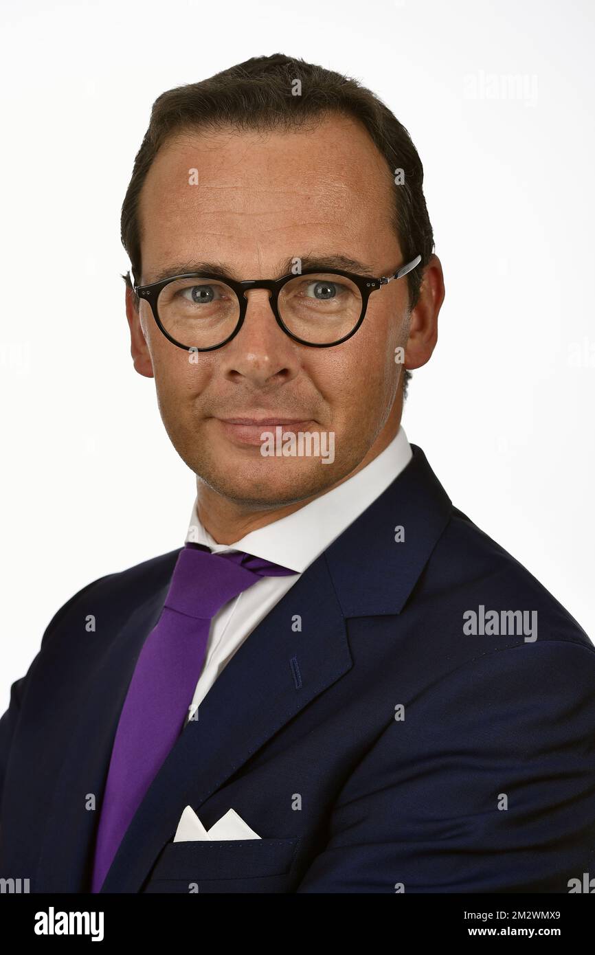 CD&V's Wouter Beke poses during a photoshoot, Thursday 20 June 2019, at ...