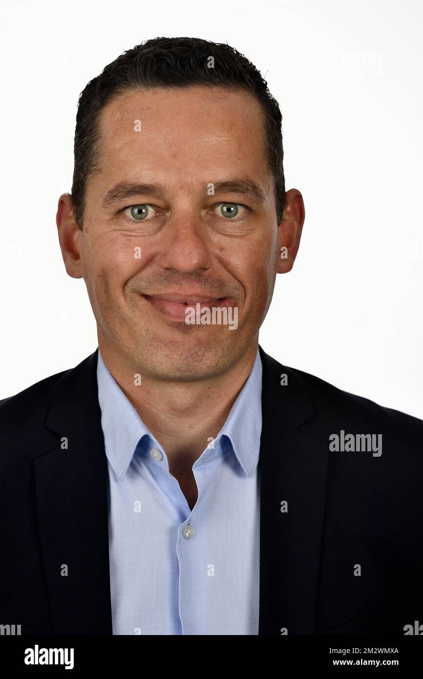 CD&V's Jef Van den Bergh poses during a photoshoot, Thursday 20 June ...