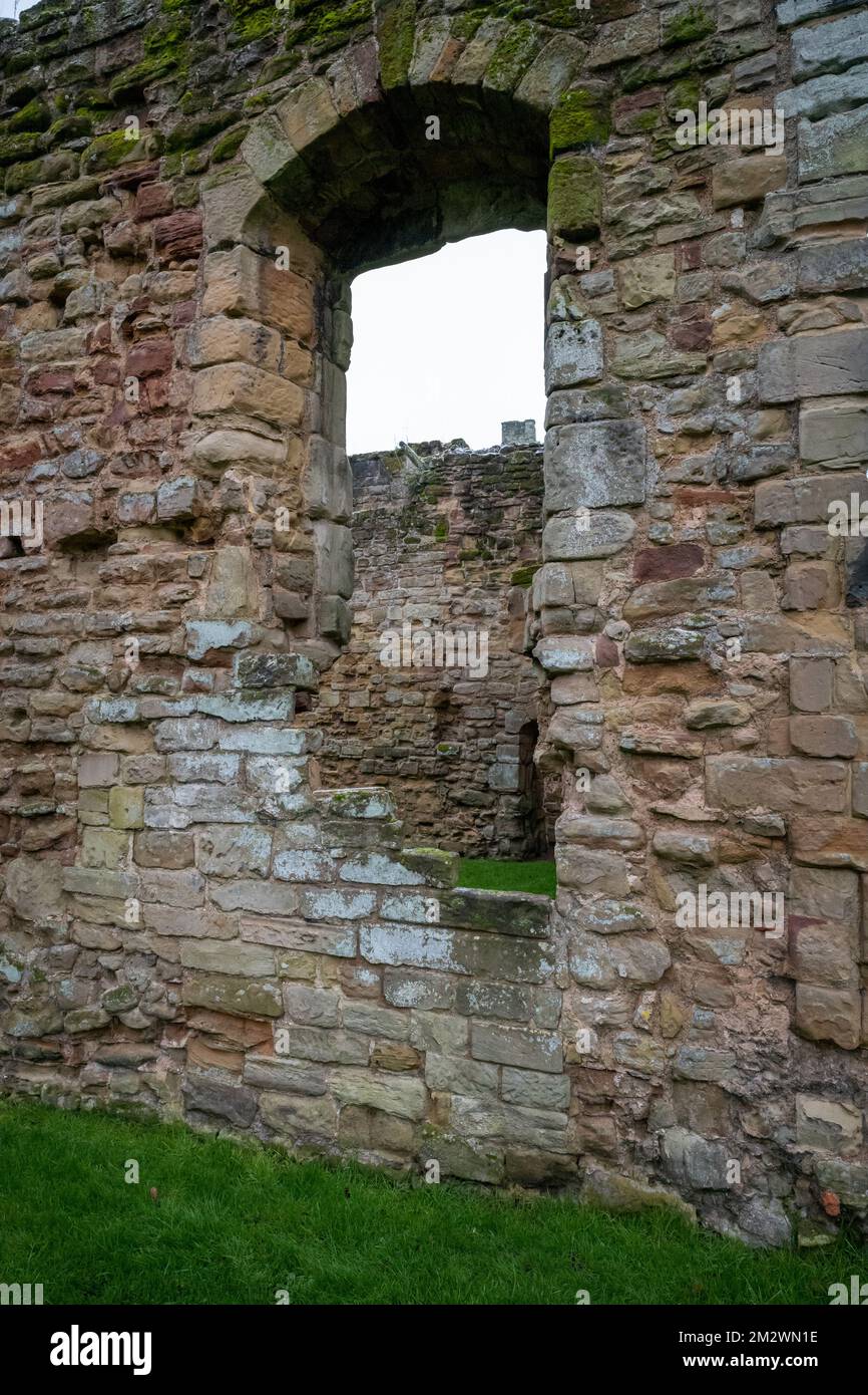 Ashby Castle Ruins Stock Photo - Alamy