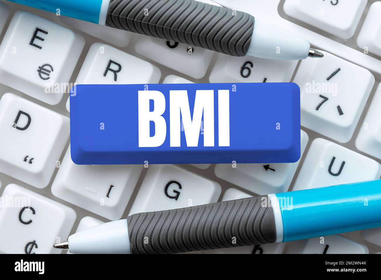 Handwriting text Bmi. Concept meaning Method of estimating body fat ...
