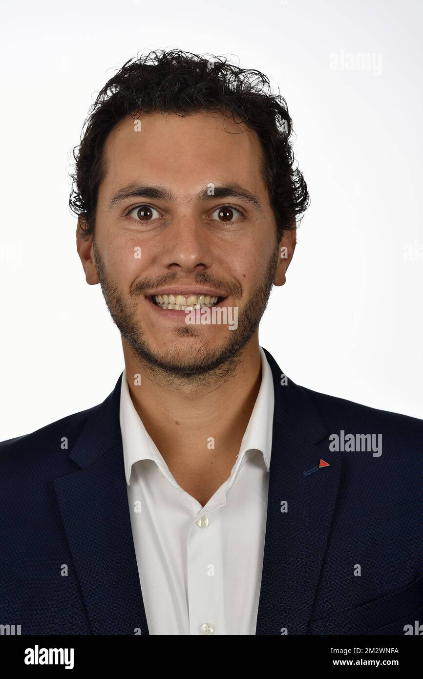 Ecolo's Samuel Cogolati poses during a photoshoot, Thursday 20 June ...