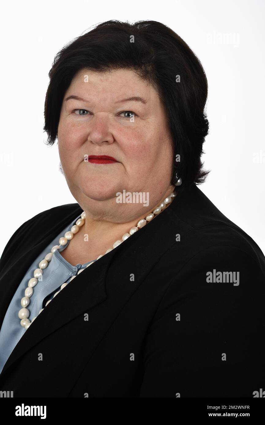 Open Vld's Maggie De Block poses during a photoshoot, Thursday 20 June ...