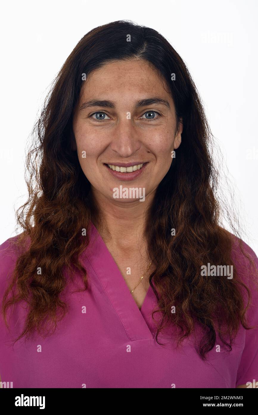 N-VA's Zuhal Demir poses during a photoshoot, Thursday 20 June 2019, at ...