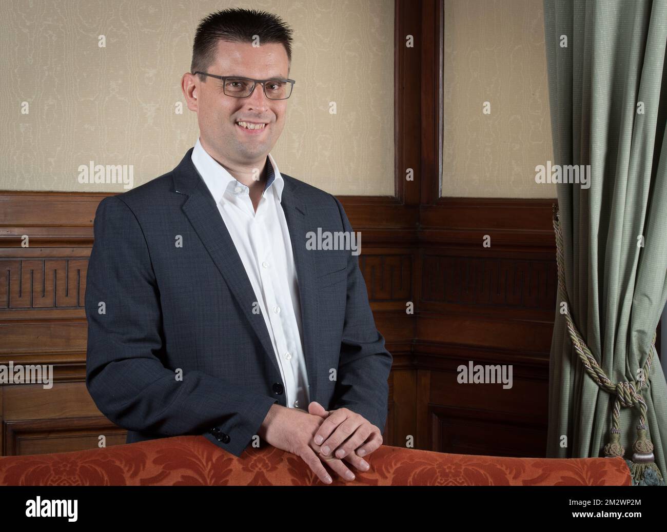Open vld's Robby De Caluwe poses during a photoshoot, Thursday 20 June ...