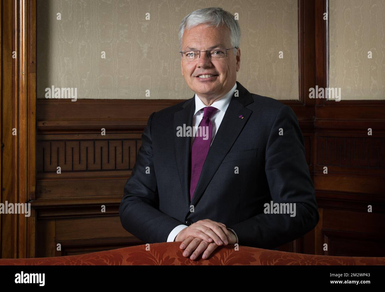 Portrait de didier reynders hi-res stock photography and images - Alamy