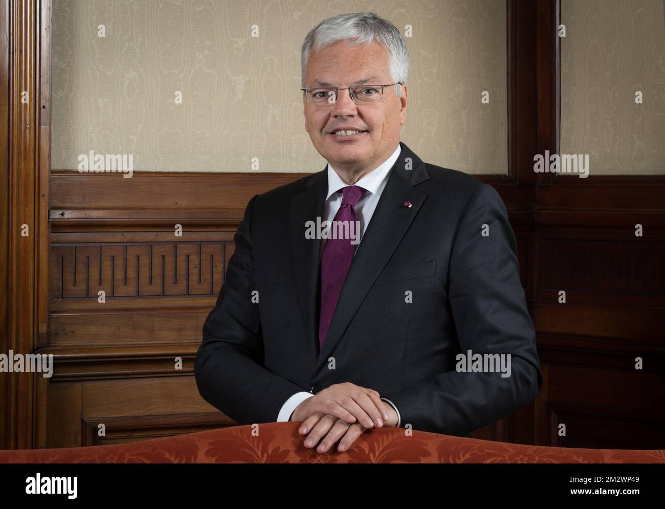 Portrait de didier reynders hi-res stock photography and images - Alamy