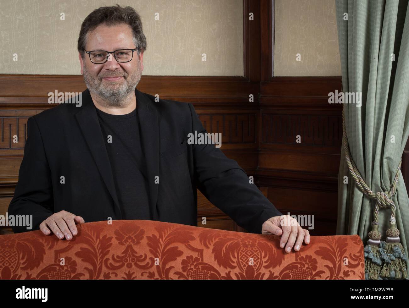 PVDA/PTB's Marco Van Hees poses during a photoshoot, Thursday 20 June ...