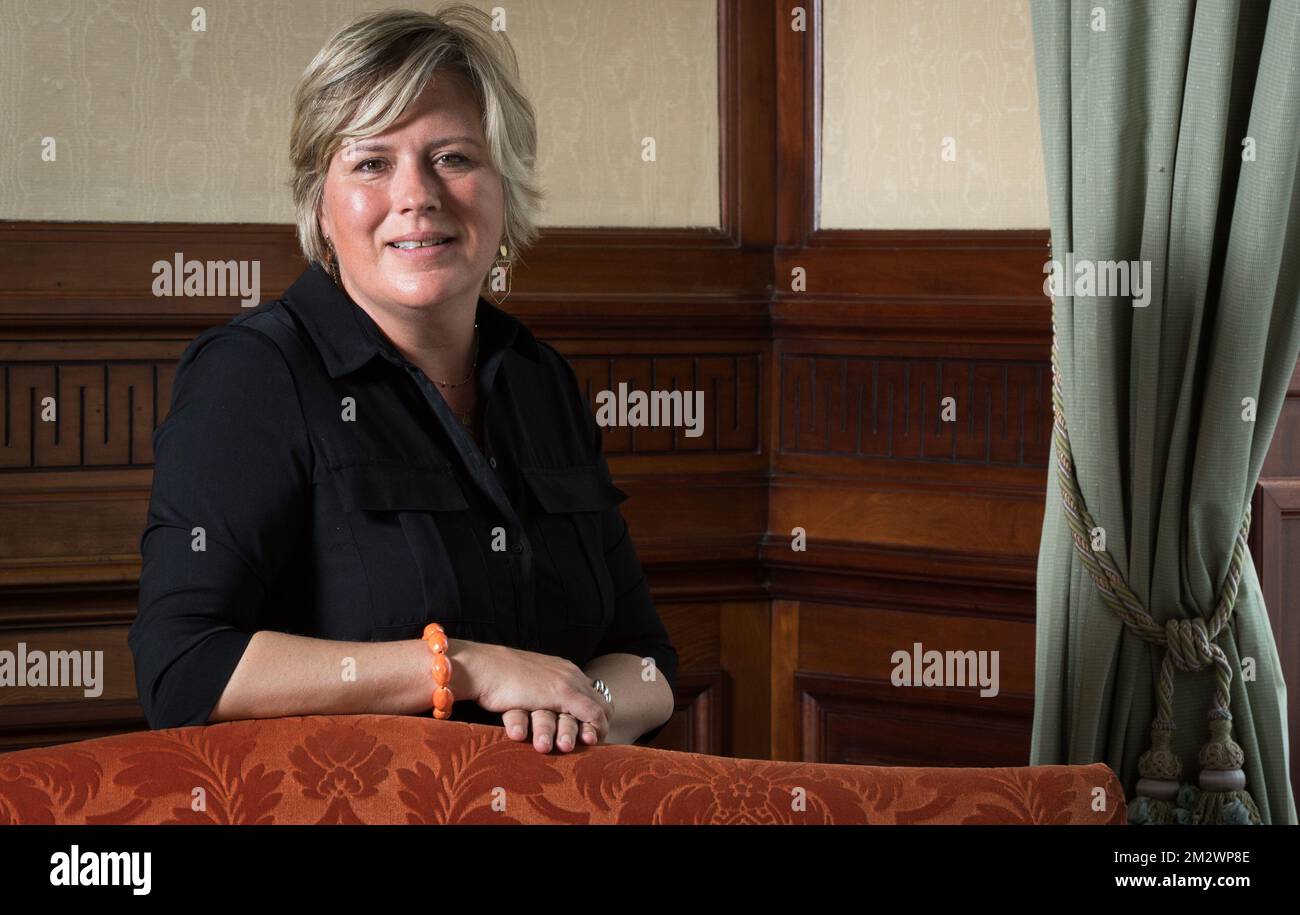 CdH's Vanessa Matz poses during a photoshoot, Thursday 20 June 2019, at ...