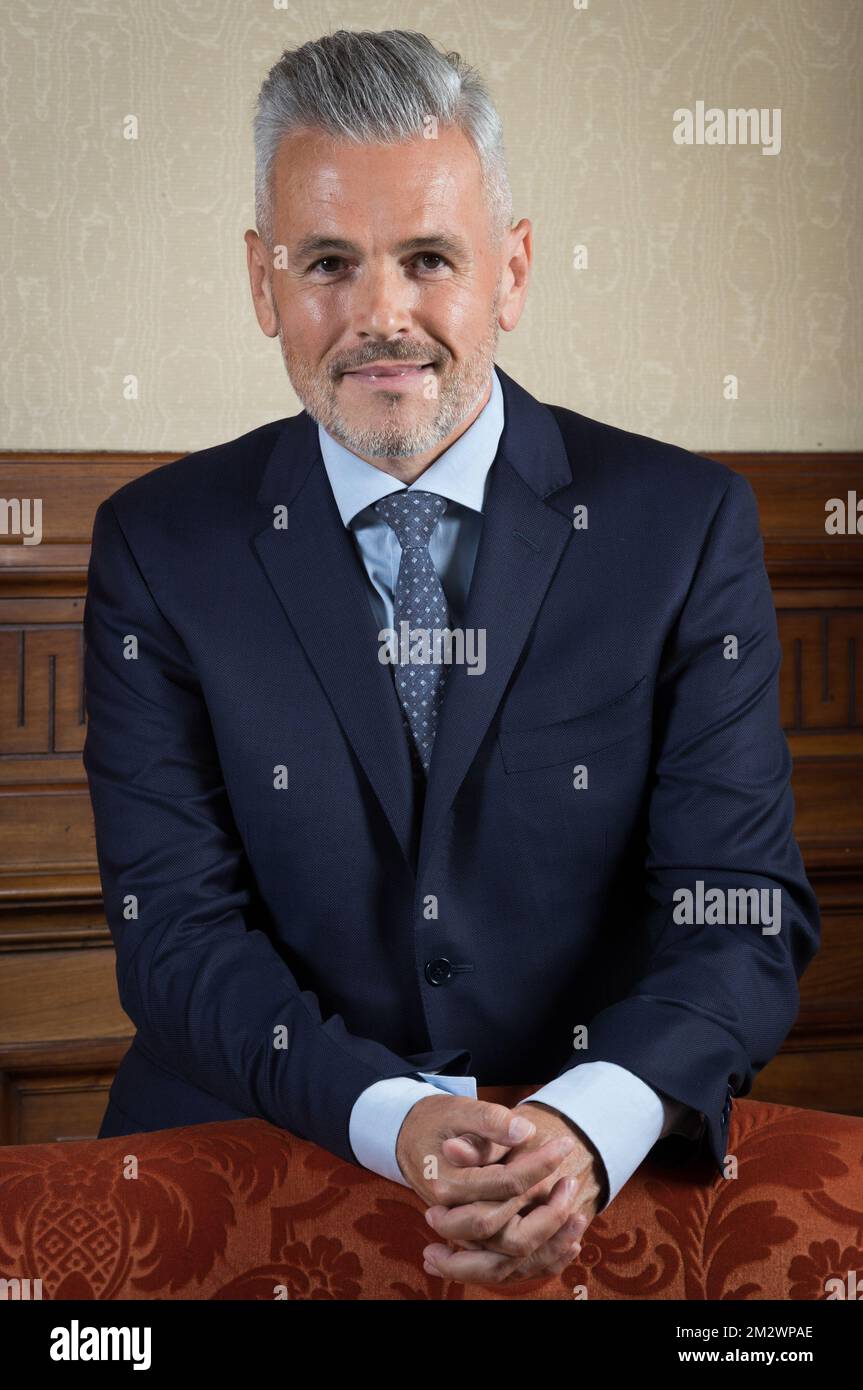 PS' Christophe Lacroix poses during a photoshoot, Thursday 20 June 2019 ...
