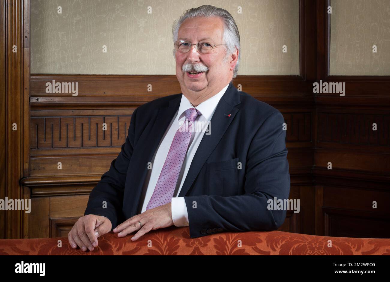 PS' Andre Flahaut poses during a photoshoot, Thursday 20 June 2019, at ...