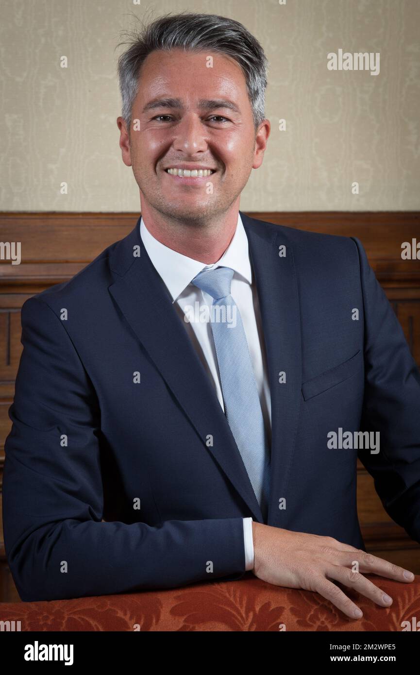 PS' Hugues Bayet poses during a photoshoot, Thursday 20 June 2019, at ...