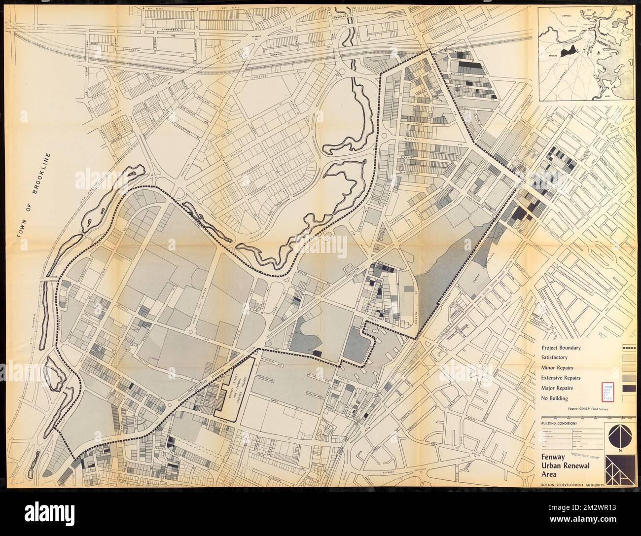 Fenway urban renewal area : building conditions , Fenway Boston, Mass ...