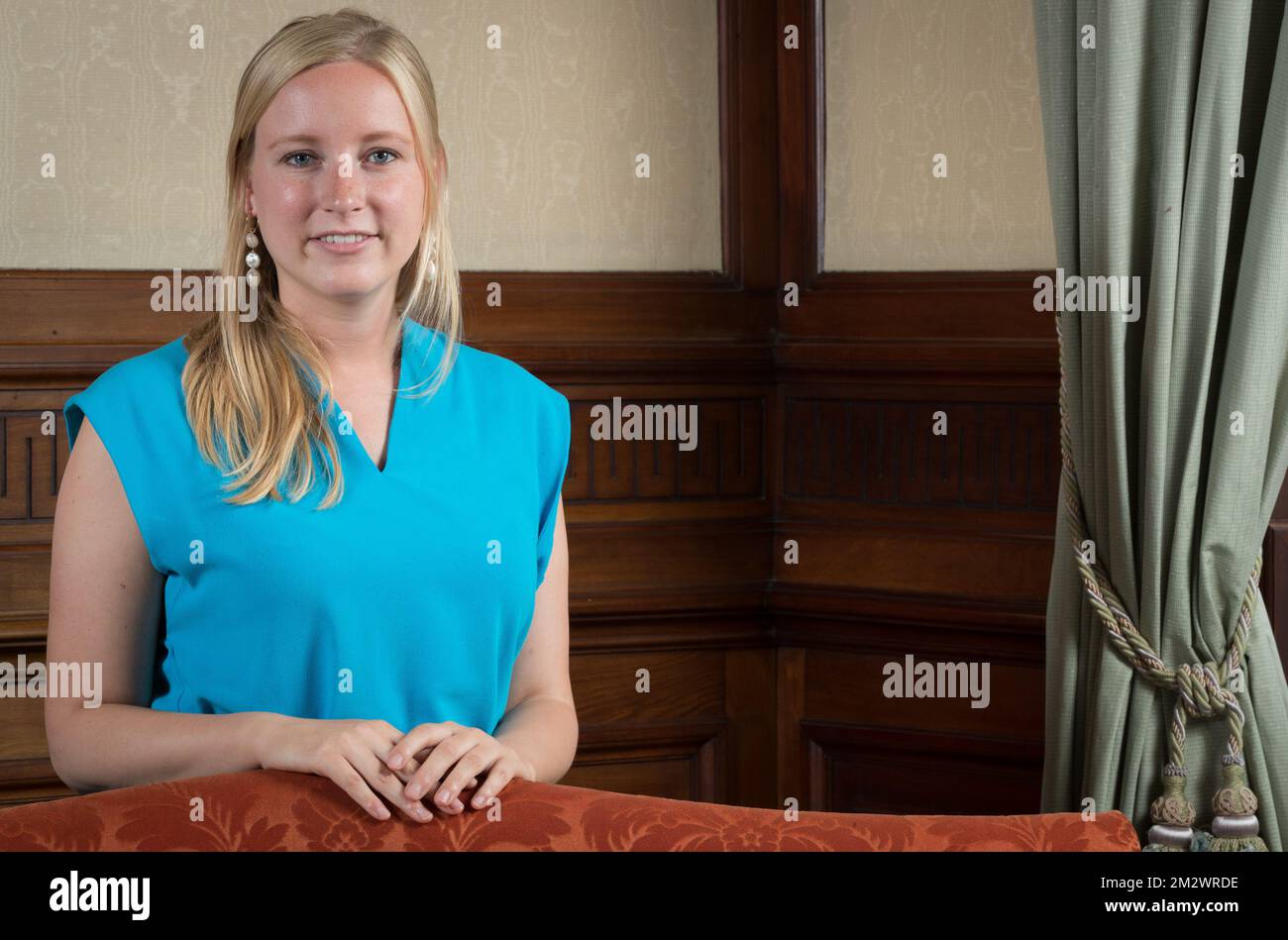 sp.a's Melissa Depraetere poses during a photoshoot, Thursday 20 June ...