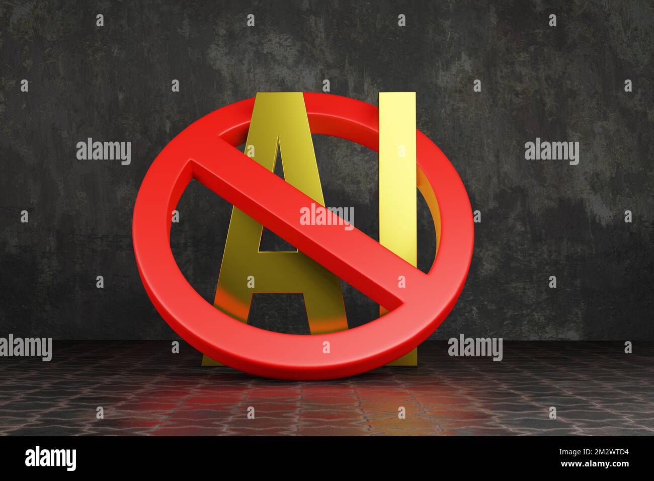 Ai stop sign hi-res stock photography and images - Alamy