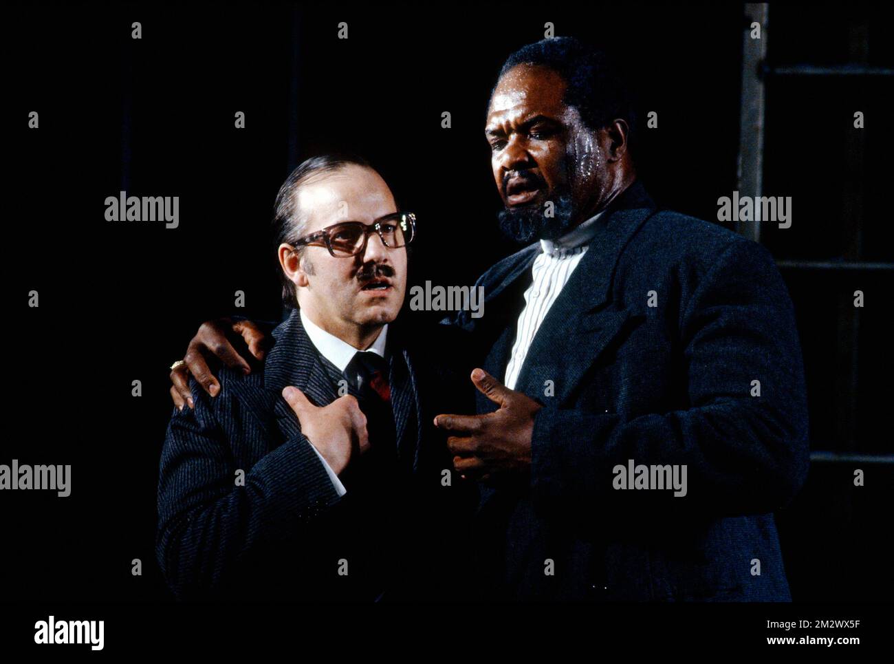 l-r: Bonaventura Bottone (Zinovy Borisovich Ismailov), Willard White ...