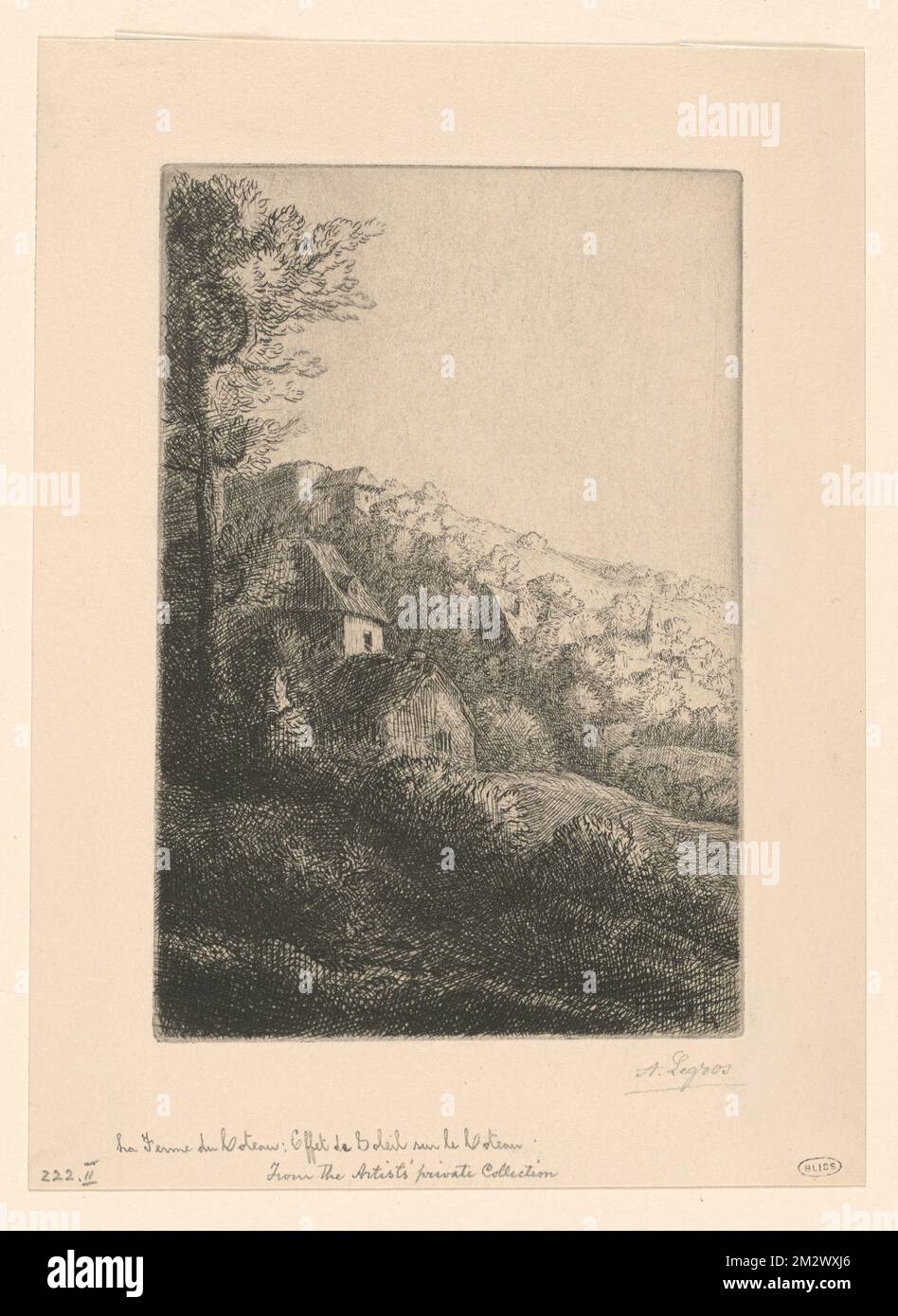 La ferme du coteau; effet de soleil sur le coteau , Farms, Trees, Hills ...