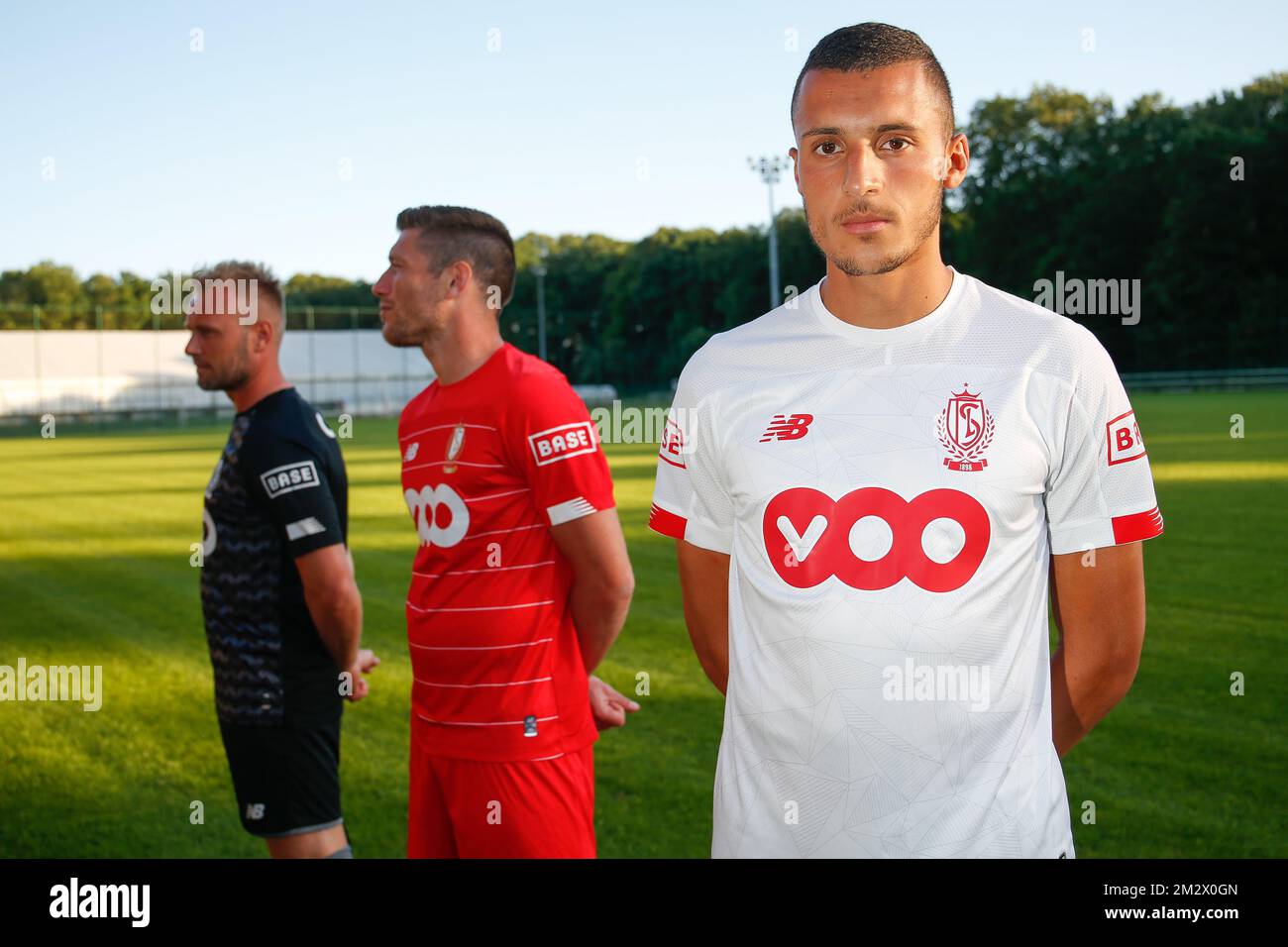 Standard's Selim Amallah poses for the photographer during the yearly ...