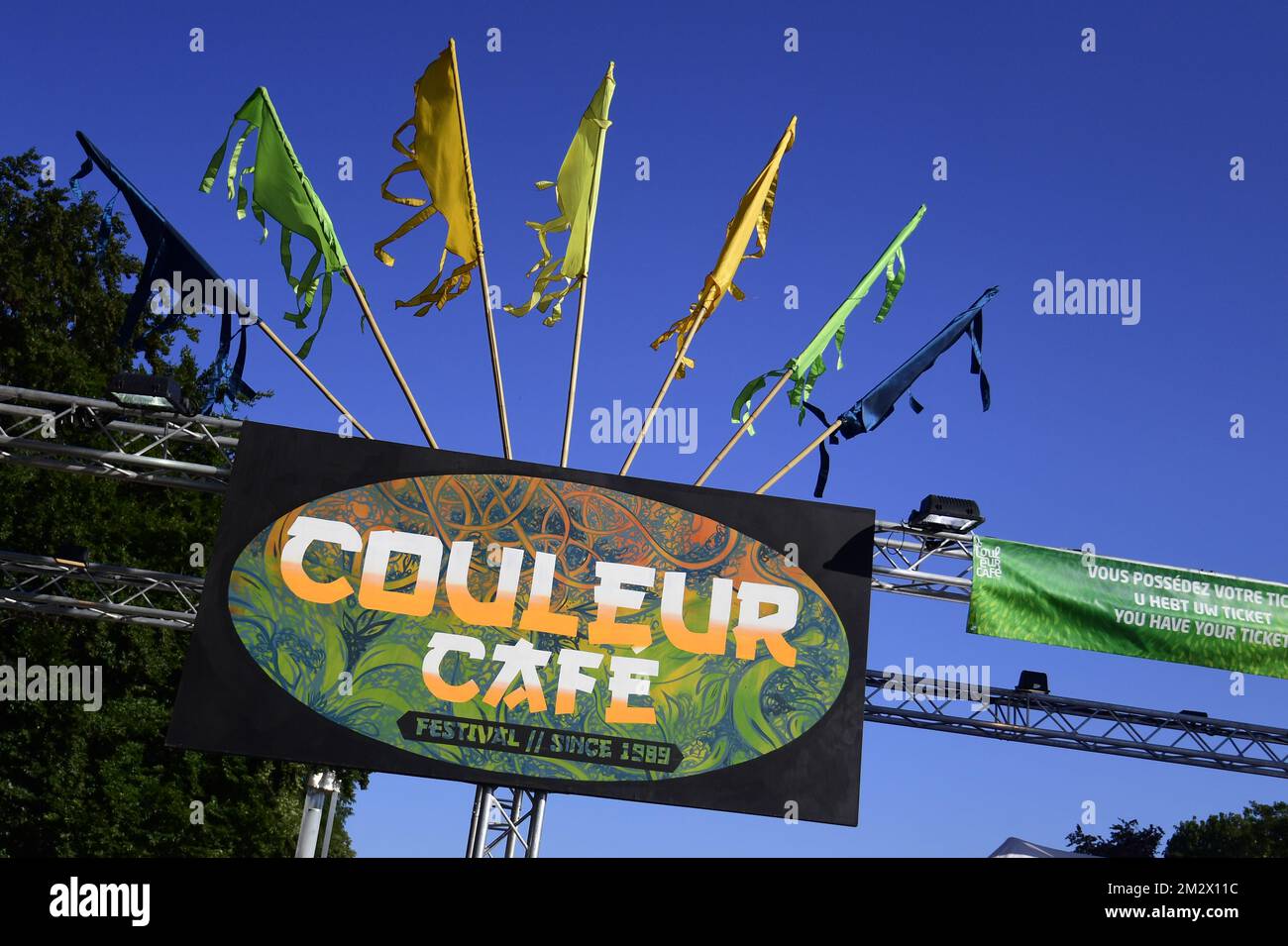 Illustration picture shows the first day of the Couleur Cafe music ...