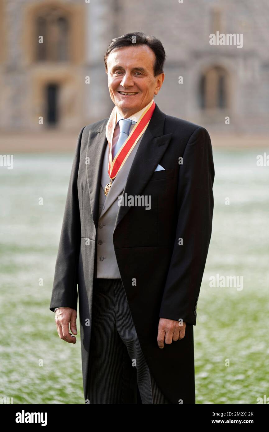 Sir Pascal Soriot after being made a Knight Bachelor by King Charles ...