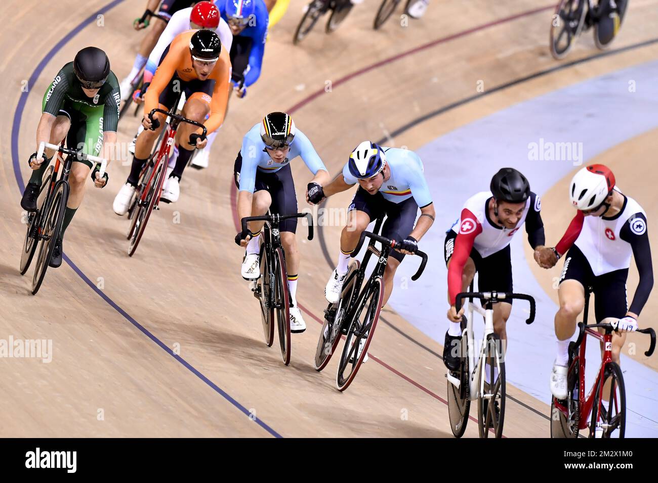 Belgian cyclist Moreno De Pauw and Fabio Van den Bossche pictured in ...