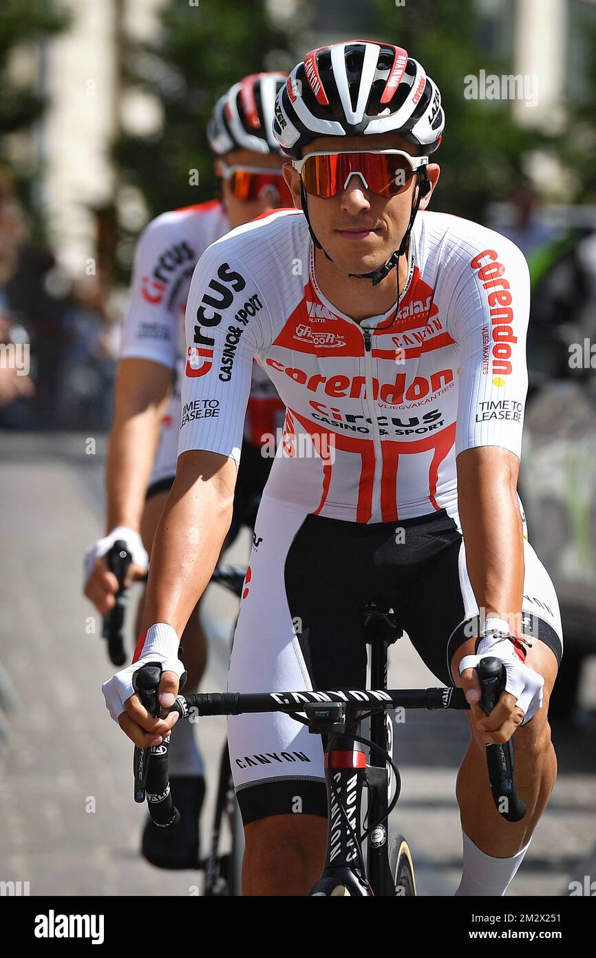 Belgian Dries De Bondt of Corendon-Circus pictured at the start of the ...