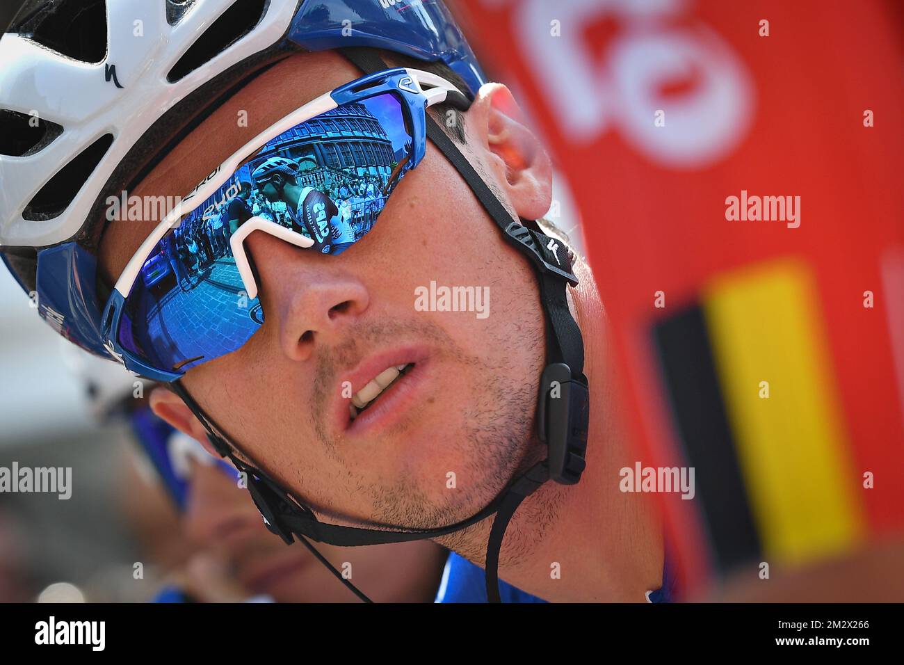 Belgian Yves Lampaert of Deceuninck - Quick-Step pictured at the start ...