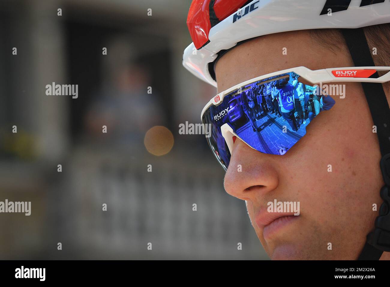Belgian Tim Wellens of Lotto Soudal pictured at the start of the men ...