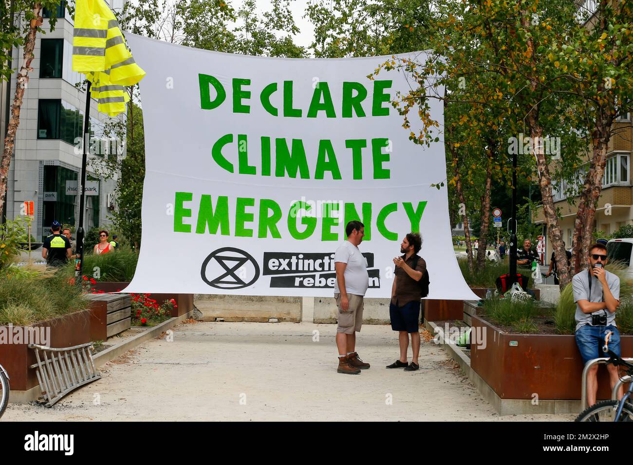 Illustration picture shows the 'Rise for Climate' march in Brussels to ...