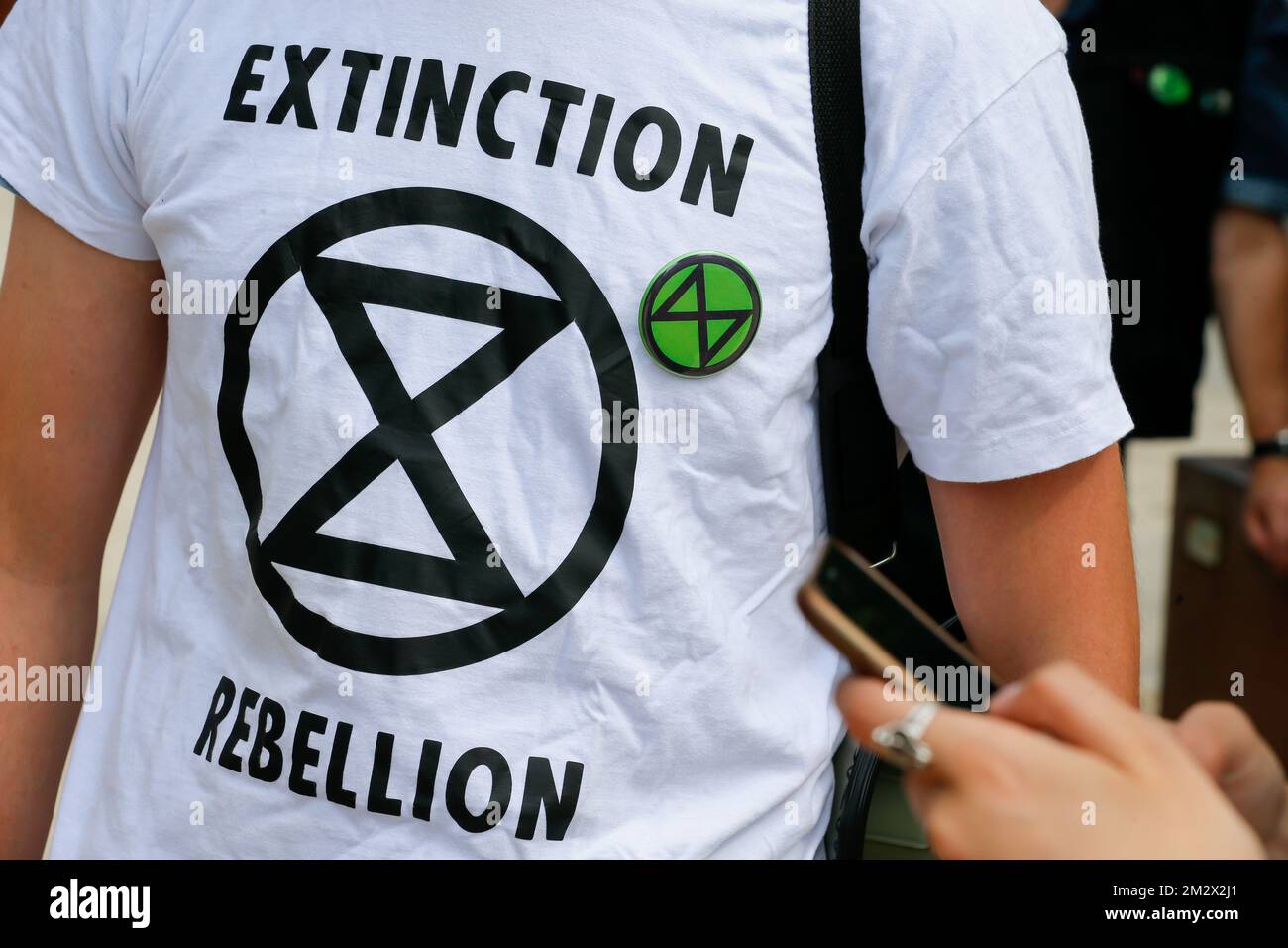Illustration picture shows the 'Rise for Climate' march in Brussels to ...