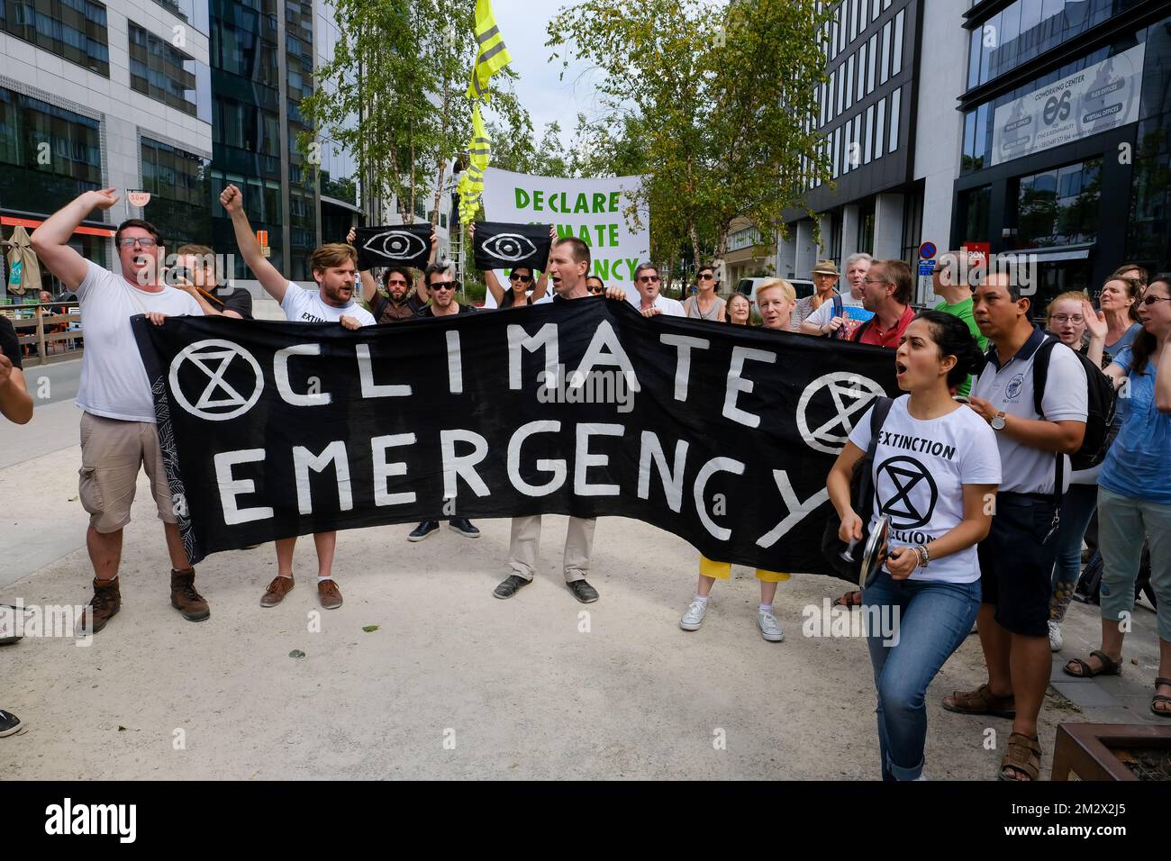 Illustration picture shows the 'Rise for Climate' march in Brussels to ...