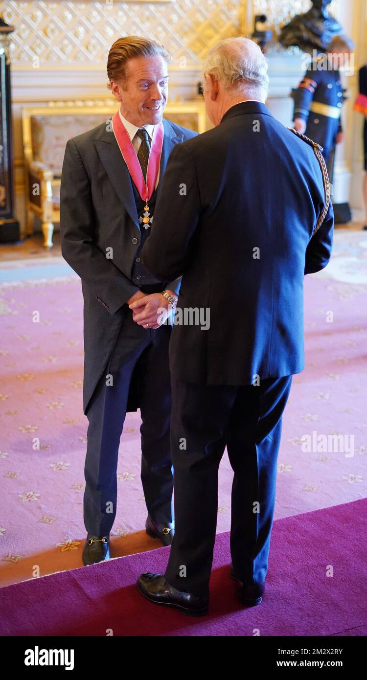 Mr. Damian Lewis, Actor and Co-founder, Feed NHS, from London, is made ...