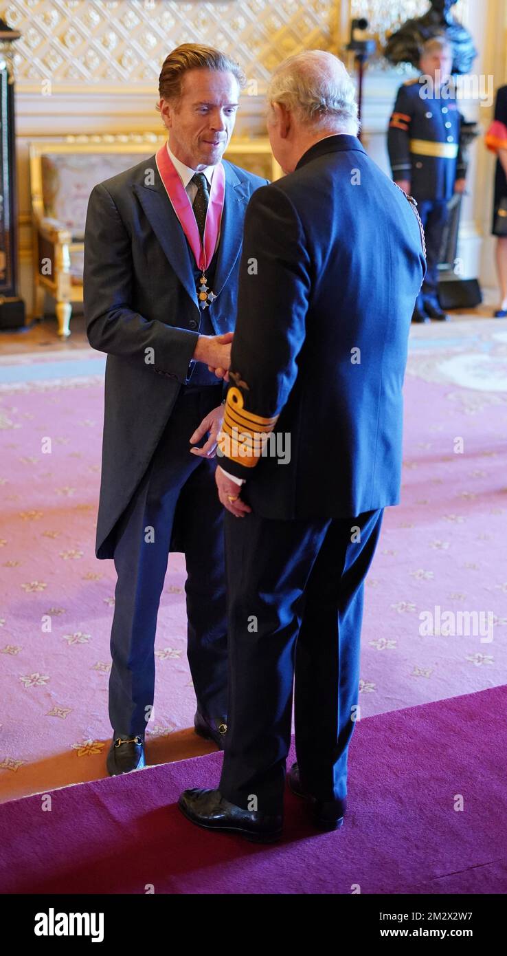 Mr. Damian Lewis, Actor and Co-founder, Feed NHS, from London, is made ...