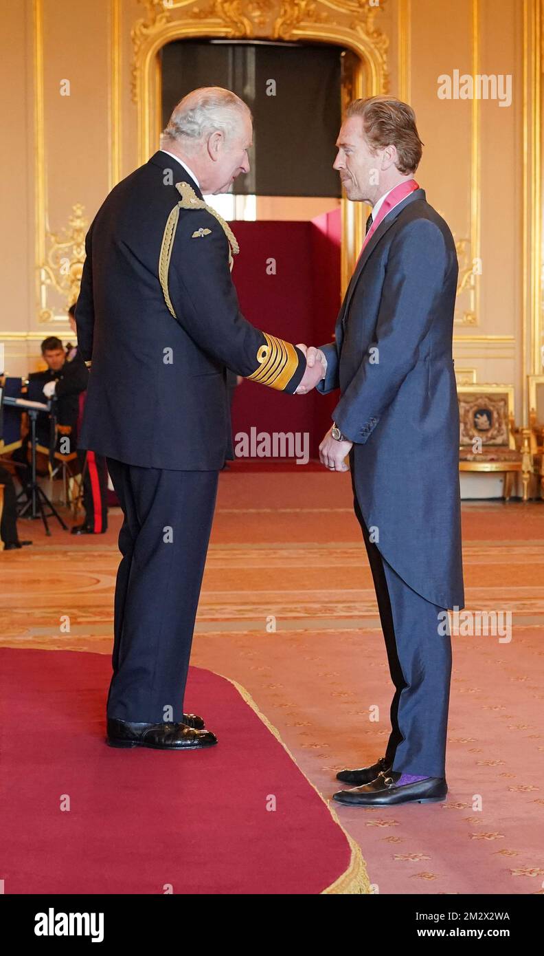 Mr. Damian Lewis, Actor and Co-founder, Feed NHS, from London, is made ...