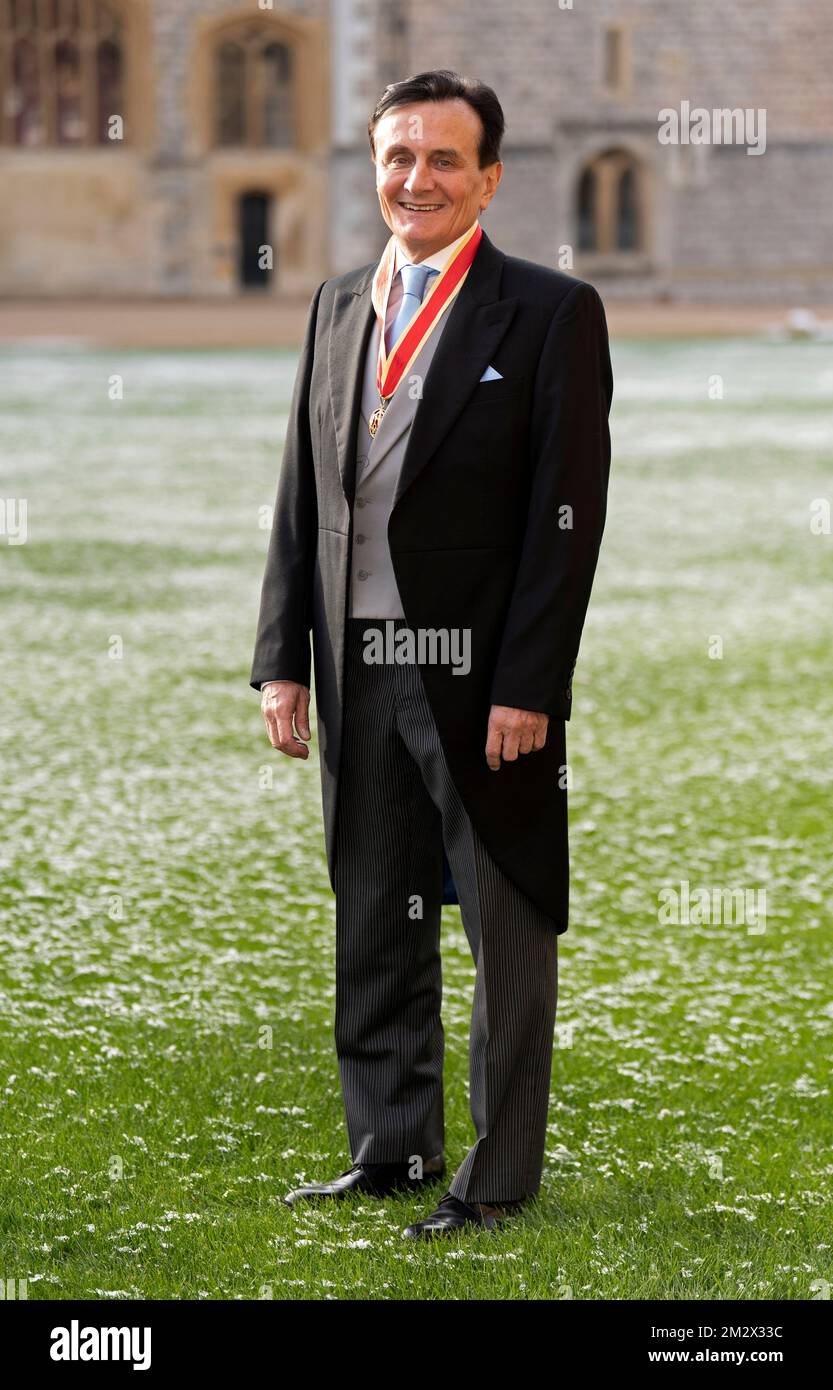 Sir Pascal Soriot after being made a Knight Bachelor by King Charles ...