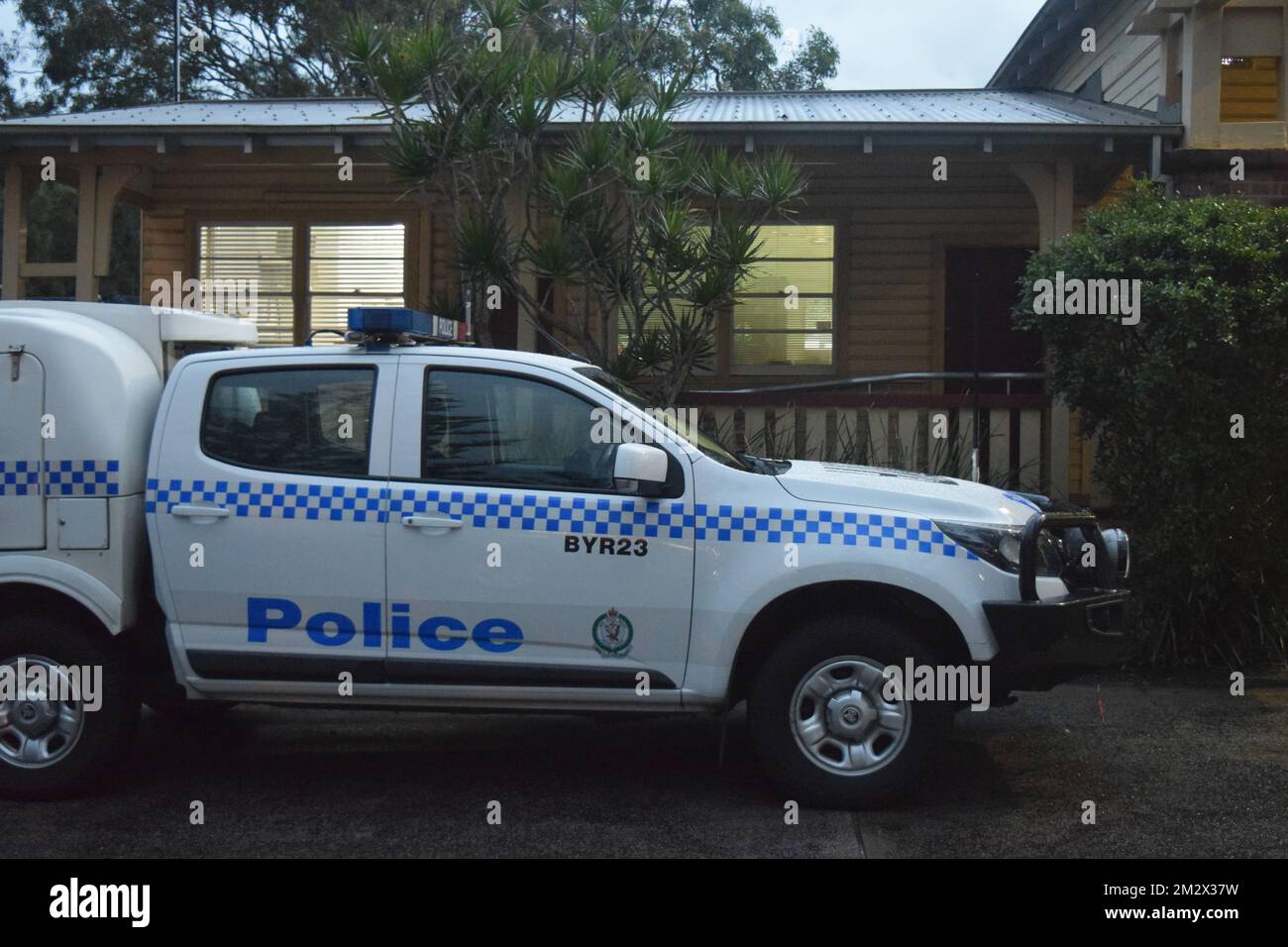 Illustration picture shows the Byron Bay police station regarding the ...