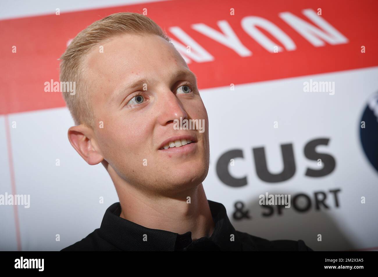 Belgian Tim Merlier of Corendon-Circus pictured during a press ...