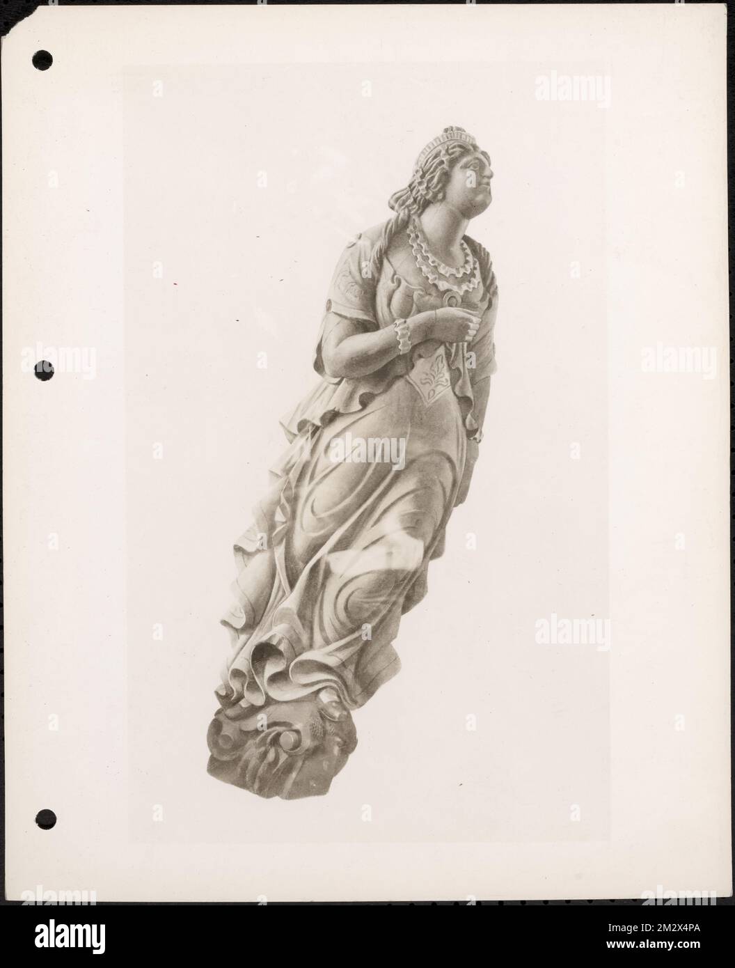 Figurehead from the ship 'White Lady' , Ship figureheads. The ...