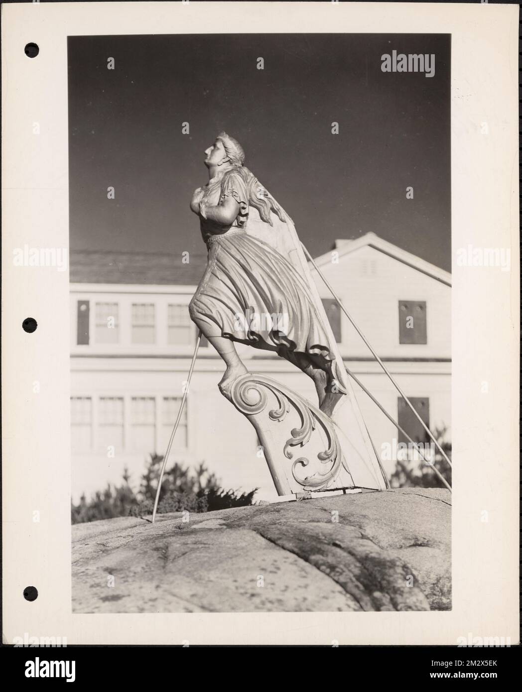 Figurehead of 'Empress' , Ship figureheads. The Massachusetts WPA ...