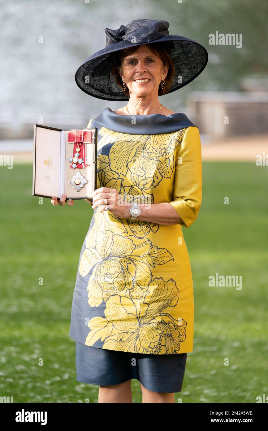 Dame Louise Richardson after being made a Dame Commander of the British ...