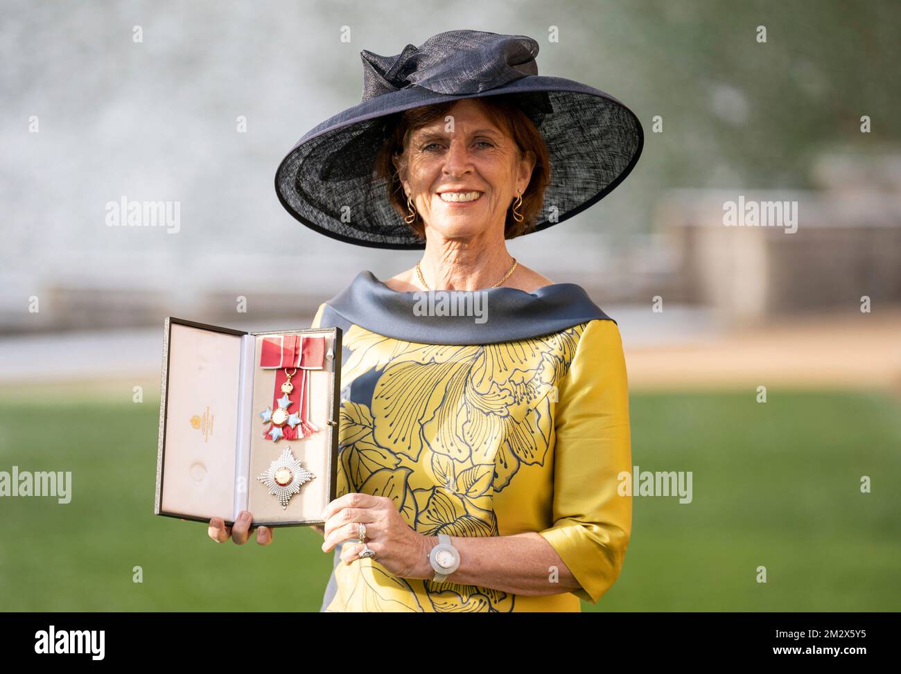 Dame Louise Richardson after being made a Dame Commander of the British ...