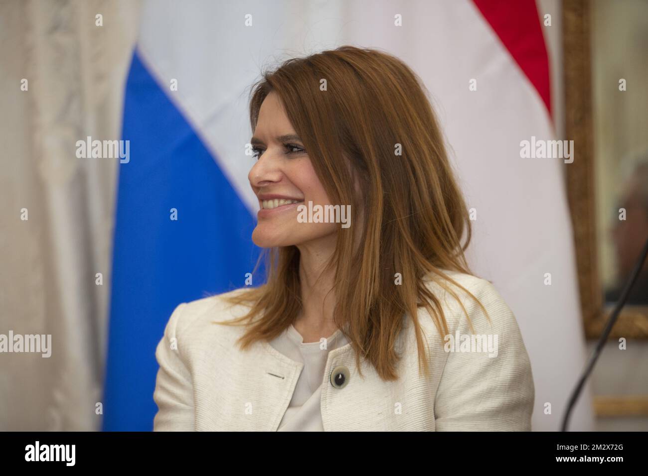 Dutch Defence secretary of state Barbara Visser pictured during the ...