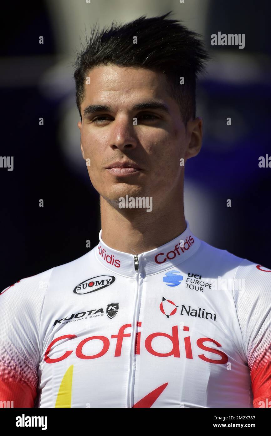 French Anthony Perez of Cofidis pictured during the team presentation ...