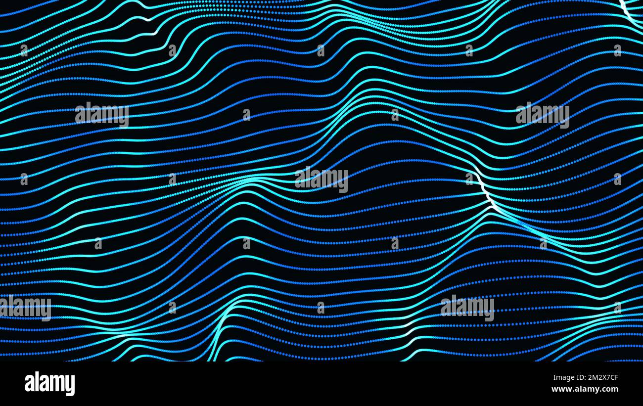 Sky blue form wave background. Creative digital wave texture Stock ...