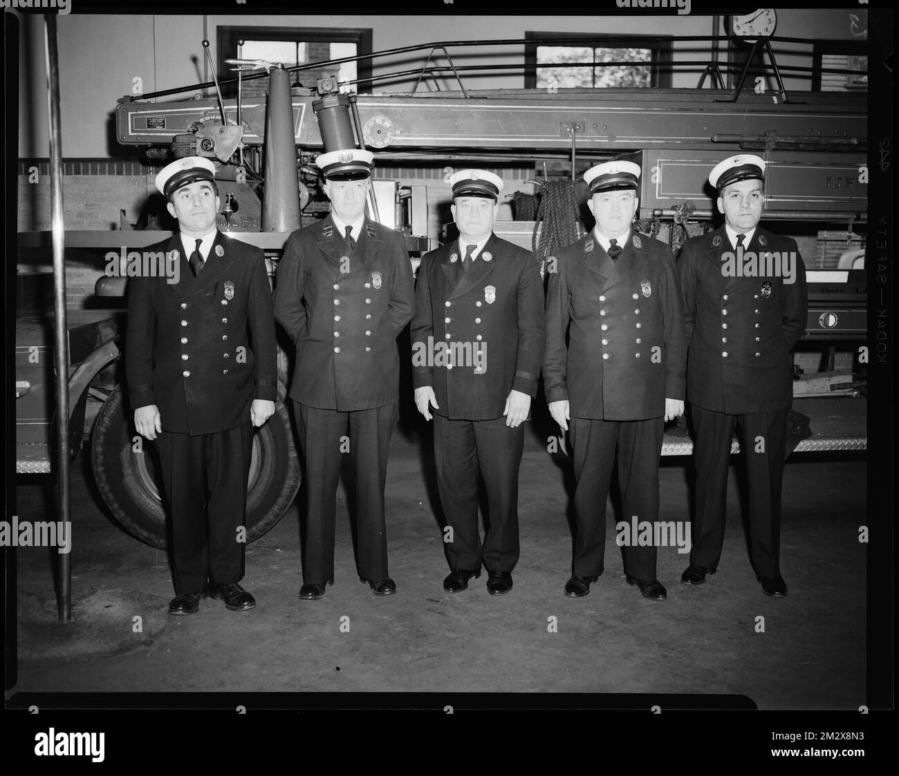 Fire department chief Black and White Stock Photos & Images - Alamy