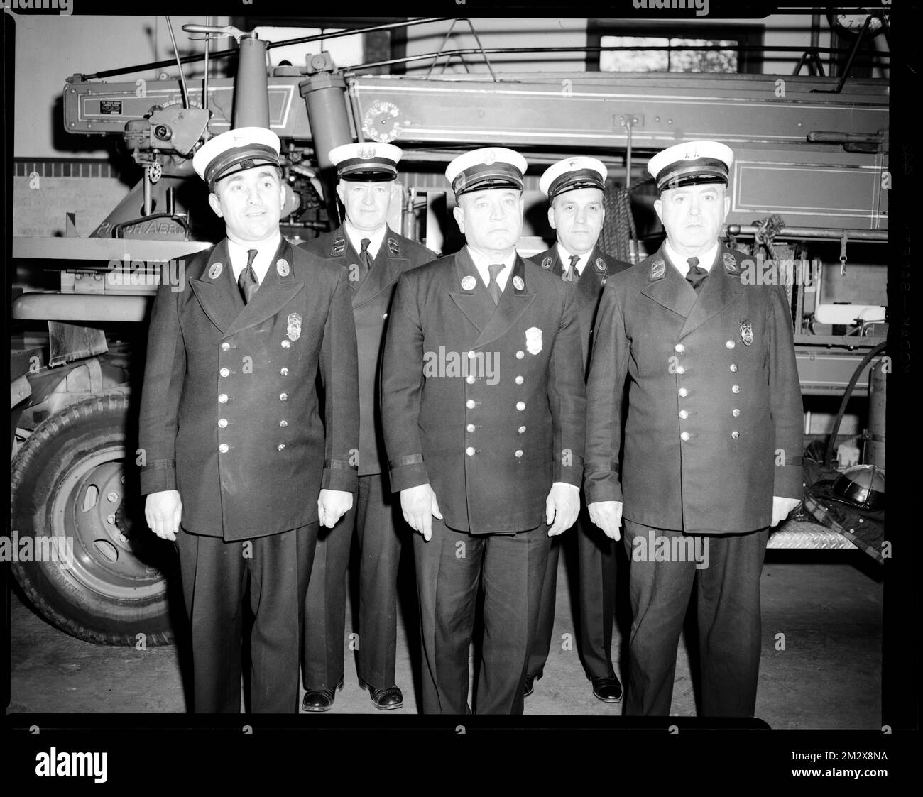 Fire department chief Black and White Stock Photos & Images - Alamy