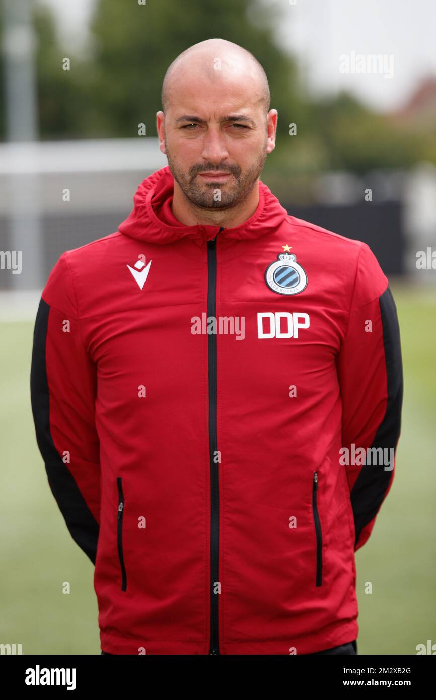 Club's performance coach Dieter Deprez poses for photographer, in marge ...