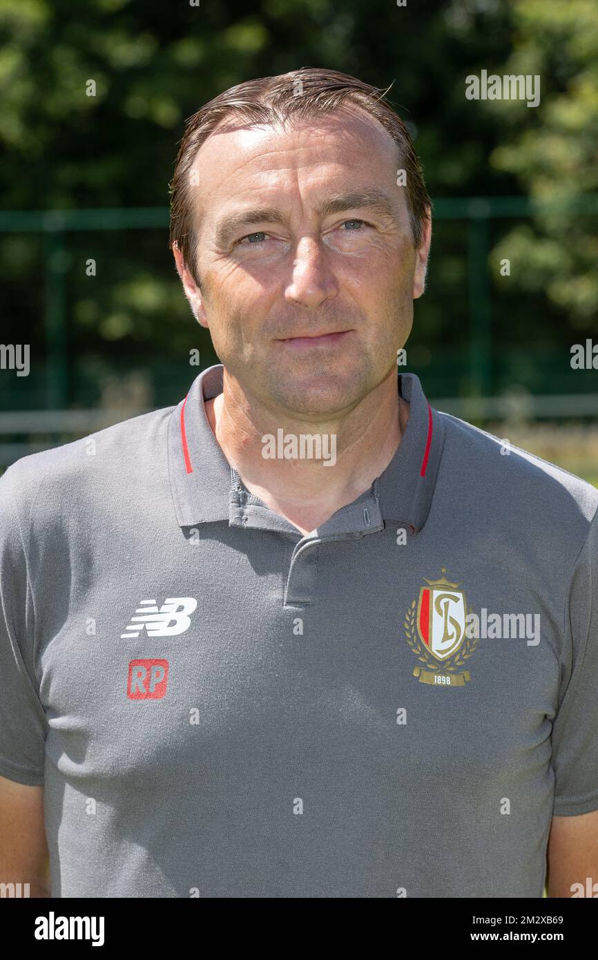 Standard's physical coach Renaat Philippaerts poses for photographer ...